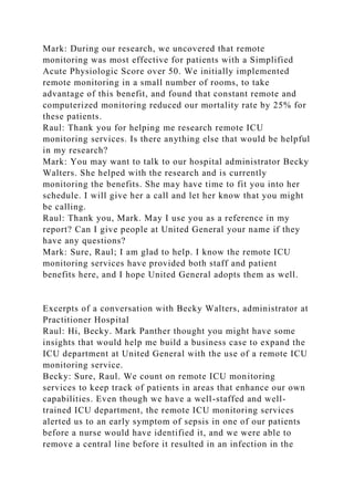 Case Study - United General Hospital ICU Expansion Case Study Over.docx