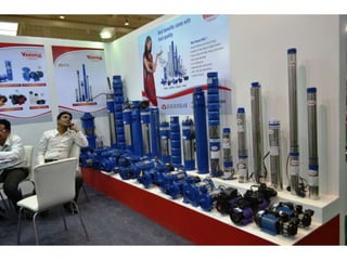 Case study varun pumps - kisan expo stall designs | PPTX