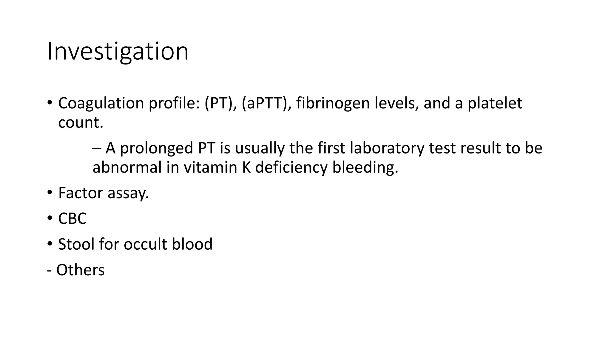 Case Study - Vitamin K Deficiency Bleeding Disorder (HDN) | PPTX
