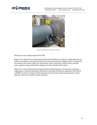 Case Study - VTK Fan/Blower Vibration Analysis & Rotor Balancing w ...