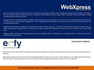 Case Study - WebXpress Solution for Local Distribution | PPTX