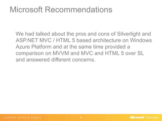 Case study - Windows Azure Platform | PPTX