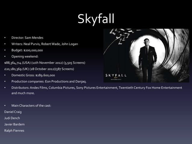 Film Production Company Case Study | PPT