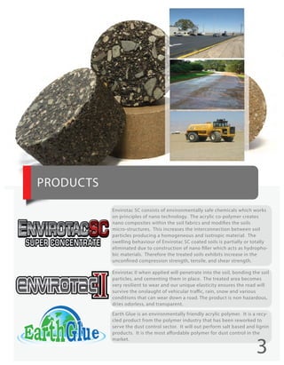 Envirotac Dust Control & Soil Stabilization Solutions - Building Strong ...
