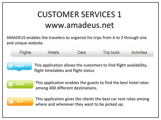Case Study 1 Amadeus | PPT
