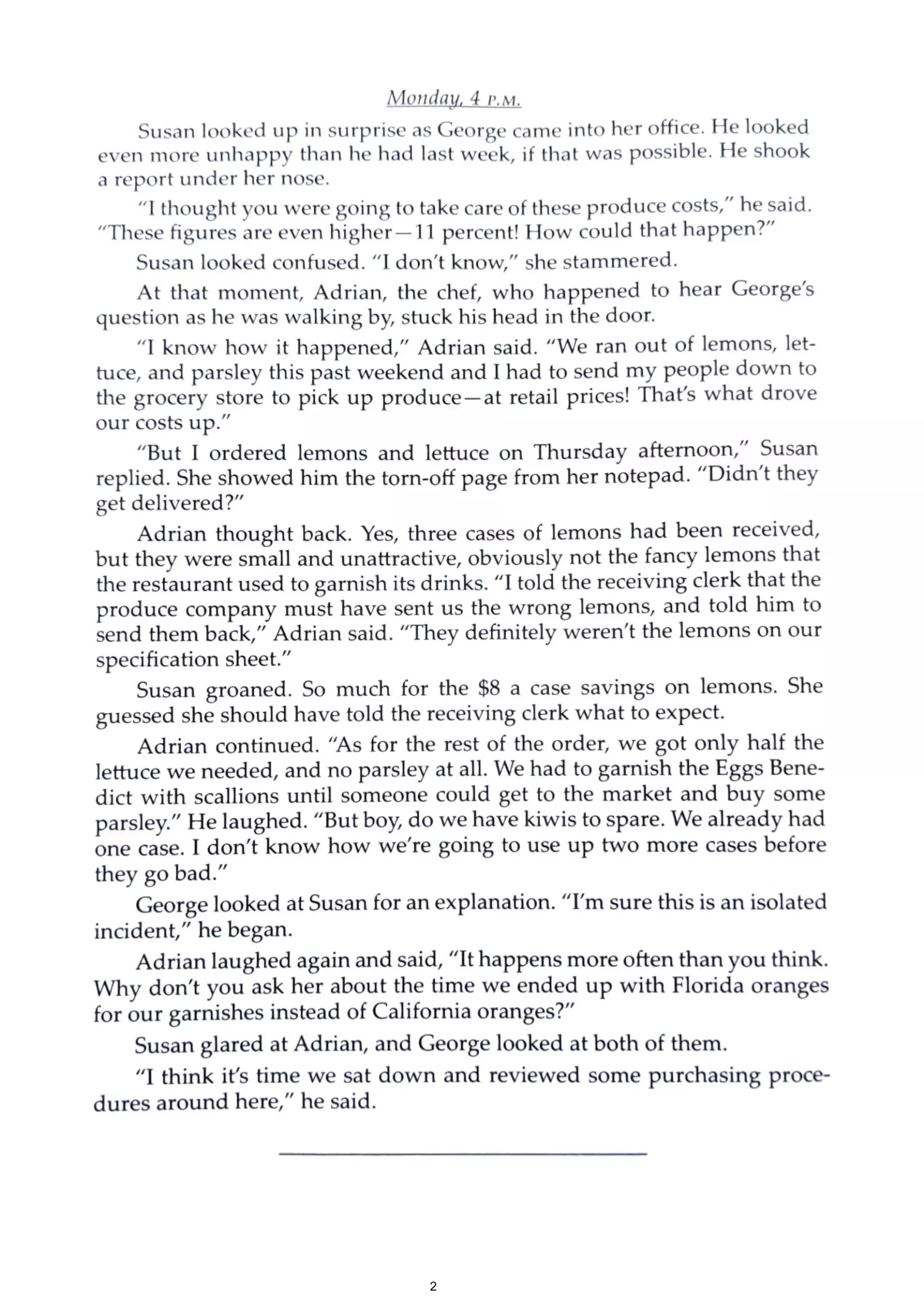 Case study 1 purchasing | PDF