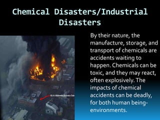 Man made disasters | PPT