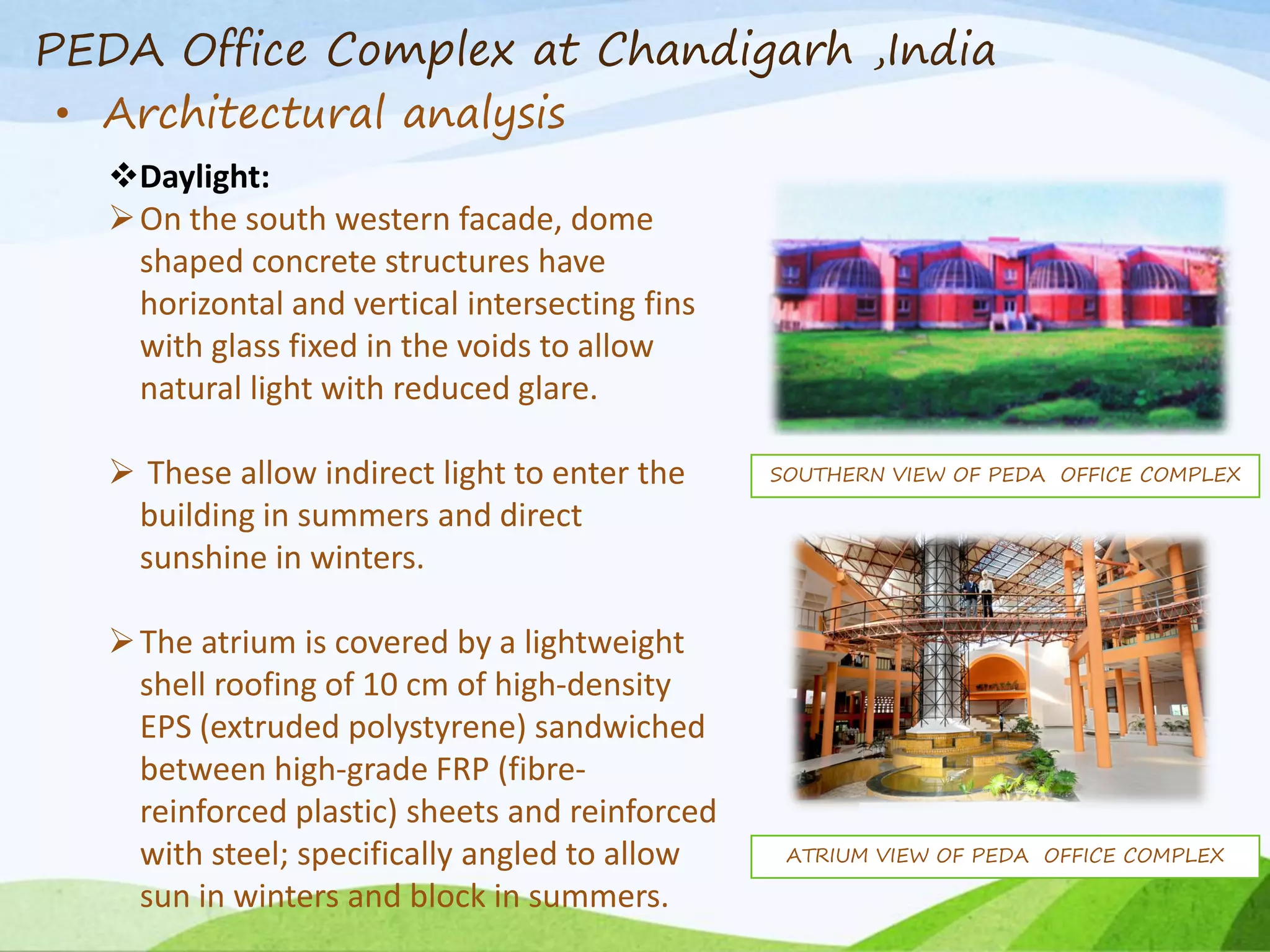 Case study on Energy Efficient Building PEDA Office Complex at ...