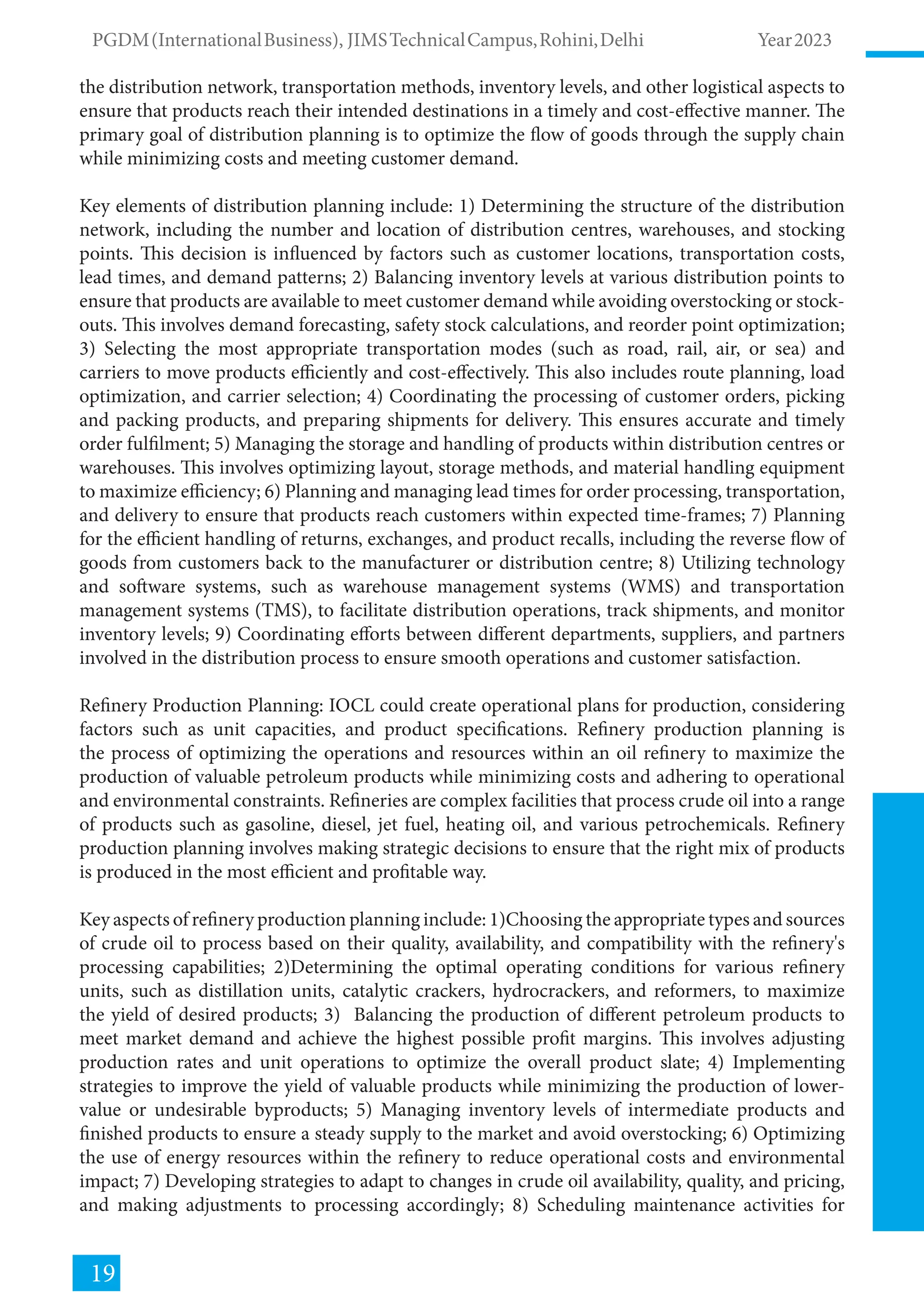 Enhancing Multi-Refinery Supply Chain Efficiency | PDF