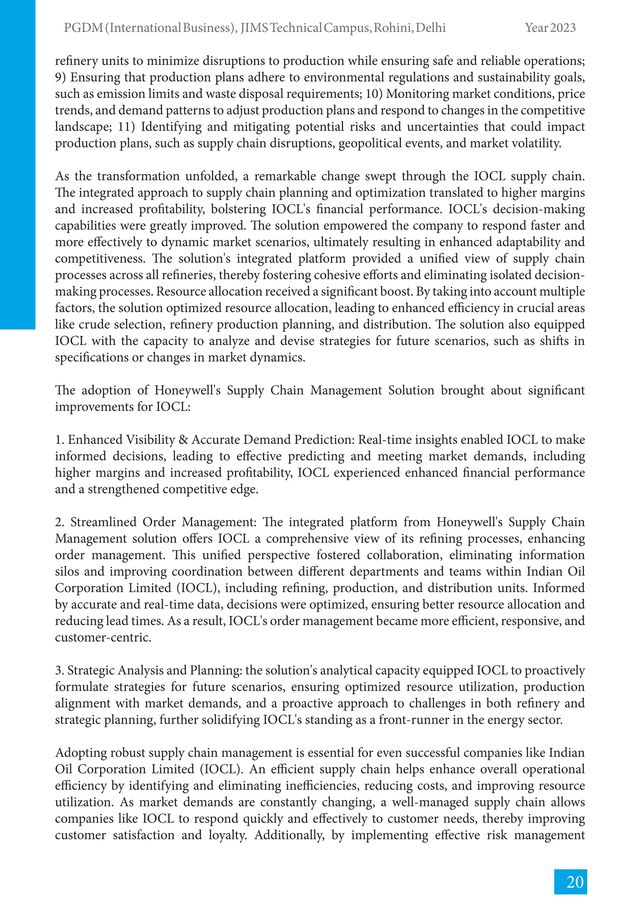 Enhancing Multi-Refinery Supply Chain Efficiency | PDF