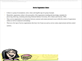 Case study 2 amy ice cream | PPTX