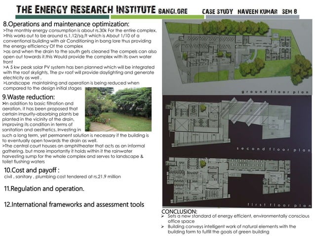 TERI -BANGLORE_Case study | PPTX | Indoor Environmental Quality | Home & Garden