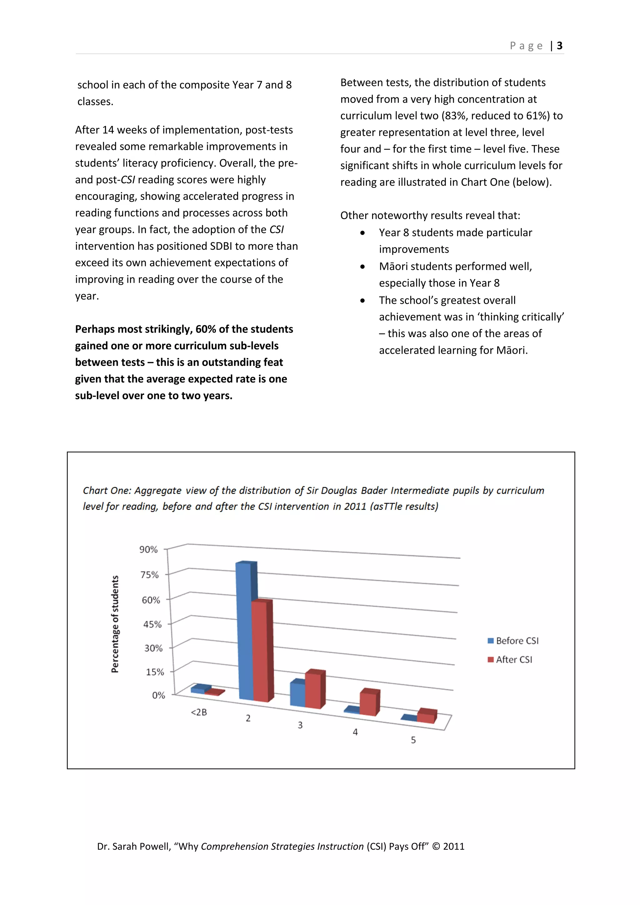 "Why CSI Pays Off" - Sir Douglas Bader Intermediate Case Study | PDF ...