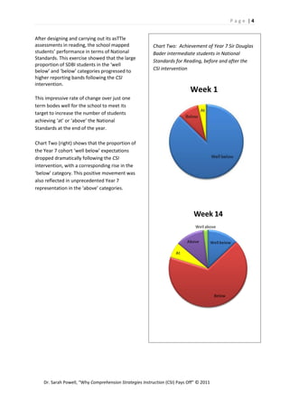 "Why CSI Pays Off" - Sir Douglas Bader Intermediate Case Study | PDF ...