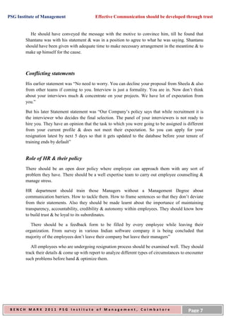 Case Study on Business Communication | PDF