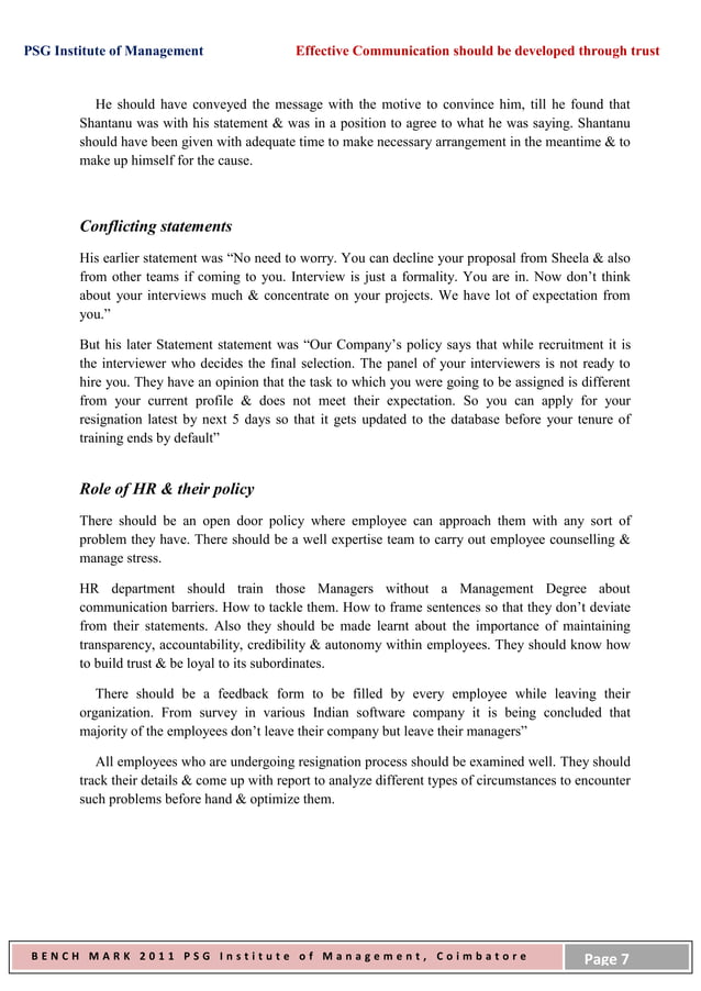 Case Study on Business Communication | PDF