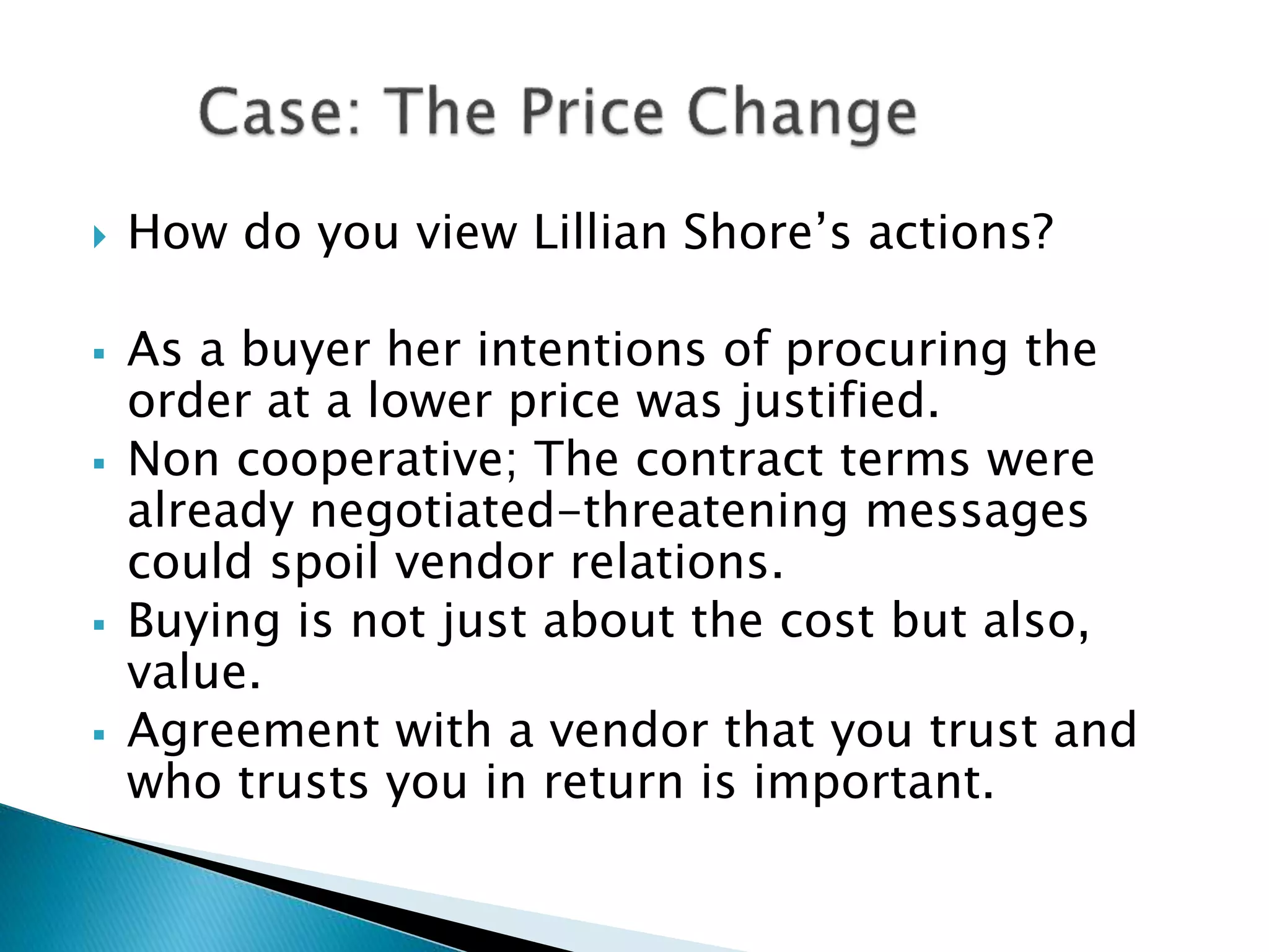 Case study 2 merchandising. | PPTX