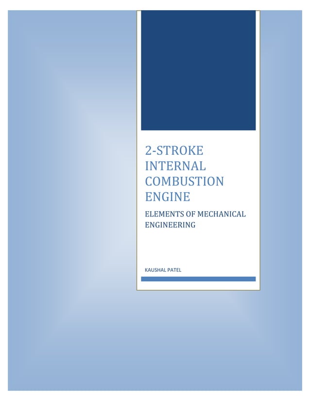 Case study 2 storke-elements of mechanical engineering | PDF