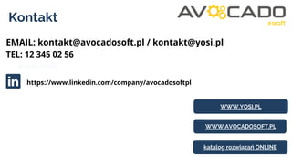 Wdrożenie systemu WMS | AVOCADO Packing | operator logistyczny | PPT