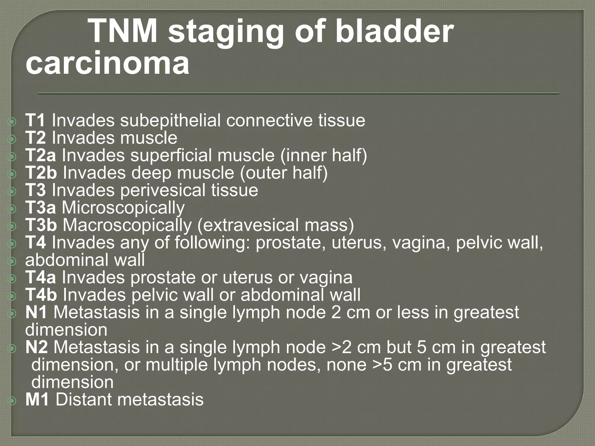 Urinary Bladder Mass | PPTX