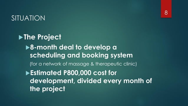 Case study 4 project cost management -- ppt slides | PDF | Business ...