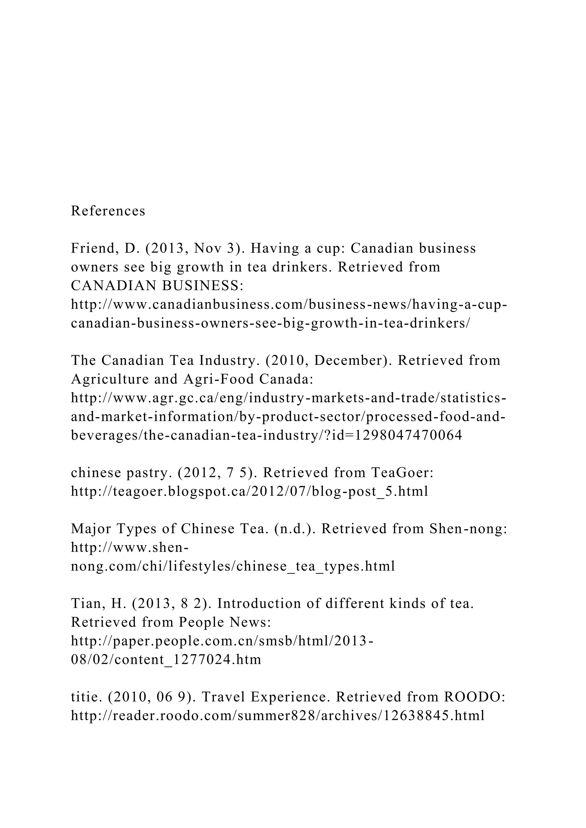 Case Study #4 – Spring Tea House .docx