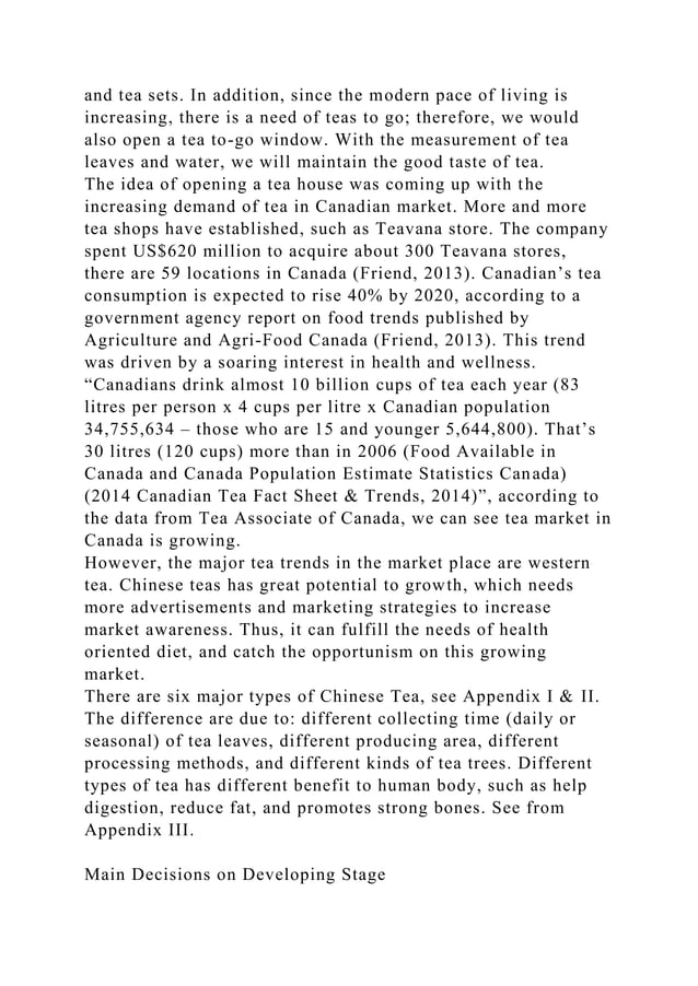 Case Study #4 – Spring Tea House .docx