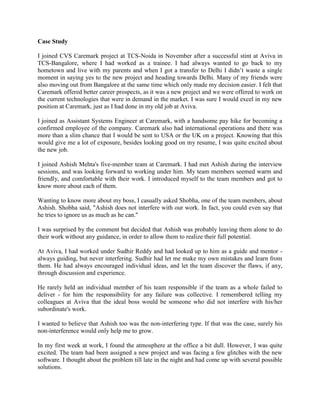 Case study 4 students | DOCX