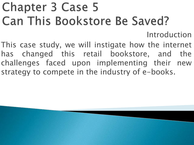 Case study 5 | PPTX | Publishing Industry | Industries