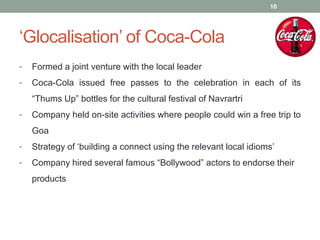 Coke and Pepsi Learn to Compete in India | PPTX
