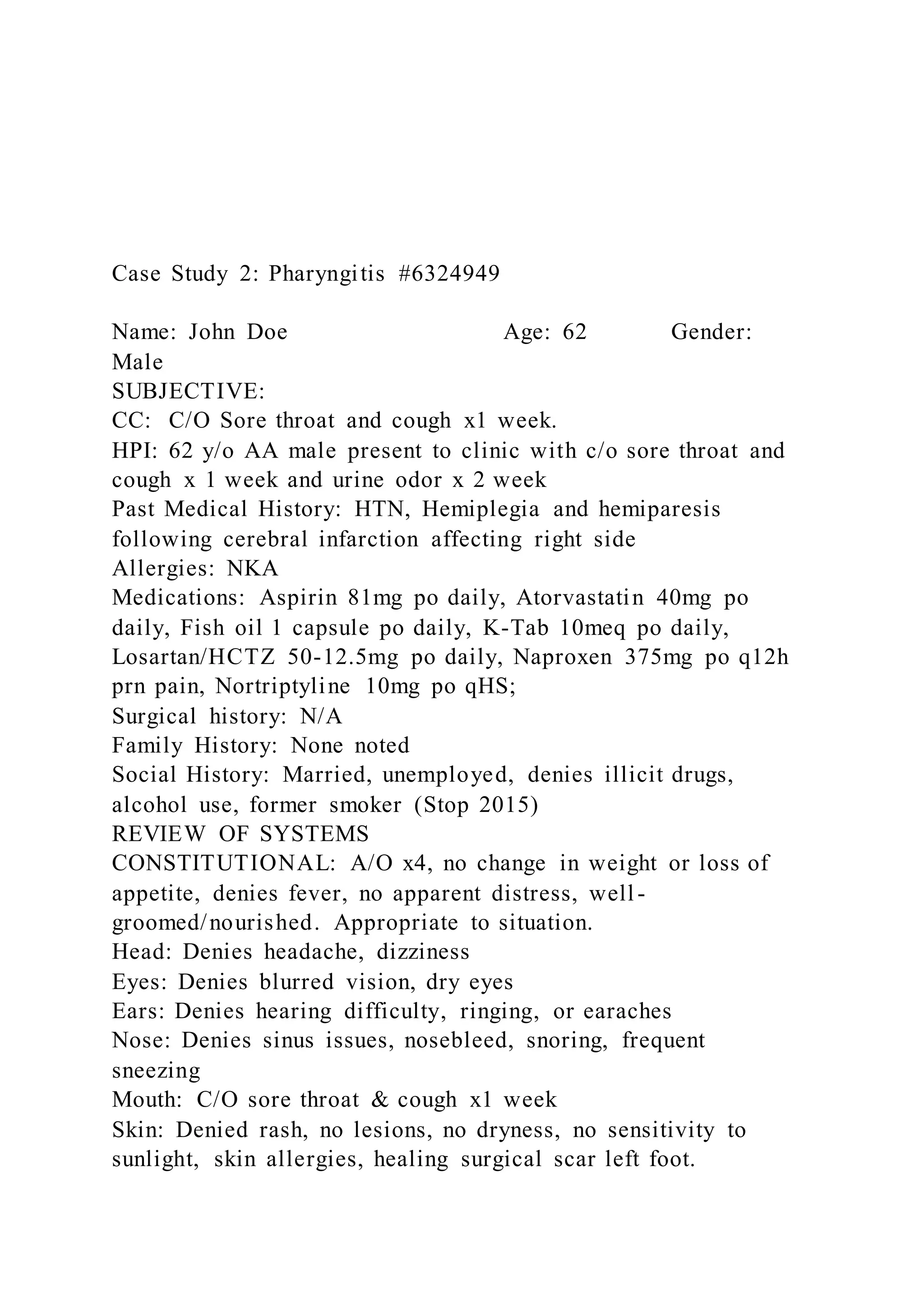 CASE STUDY ACUTE EXUDATIVE | DOCX