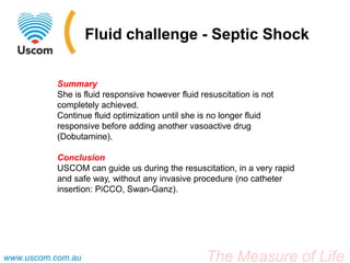 Case study - Adult - Fluid Challenge Septic Shock | PPTX