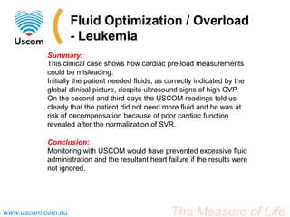 Case study - Adult - Fluid Overload - Leukemia | PPTX
