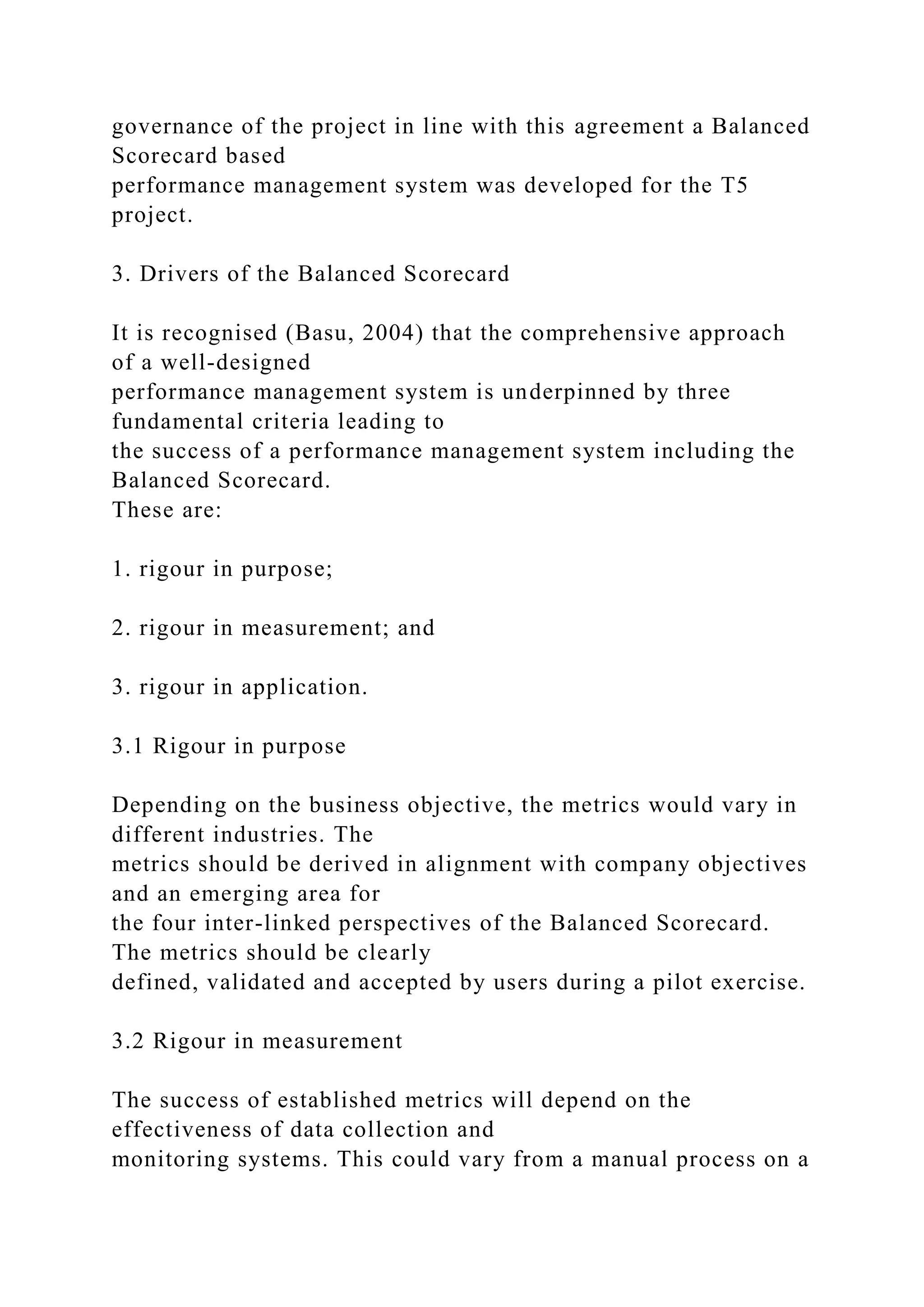 Case study A fresh approach of theBalanced Scorecard in the.docx