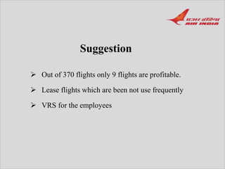 Case study air India Rise and Fall by Hardik Bhandari | PPTX