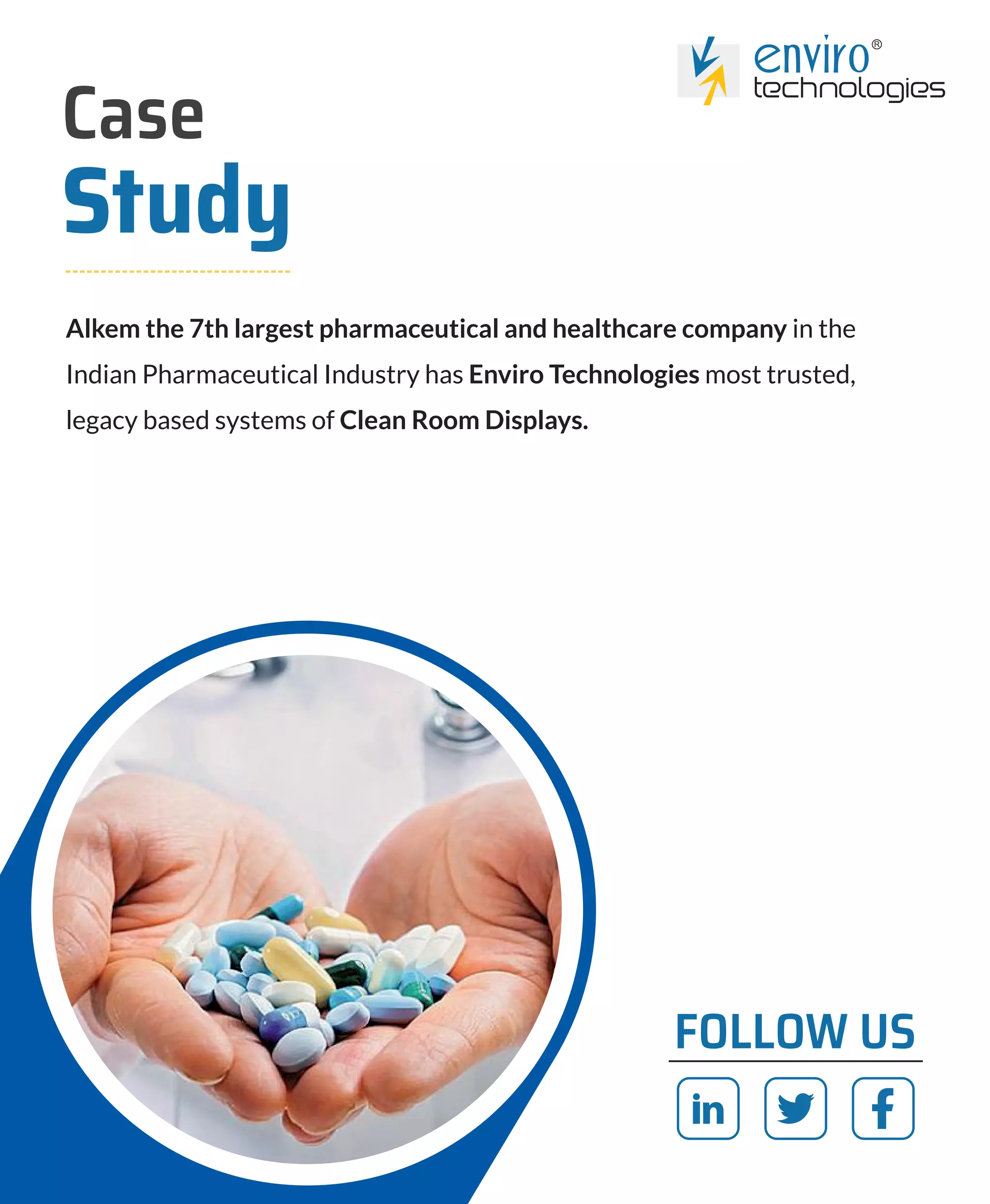 Clean Room Displays installed in ALKEM laboratories | PDF