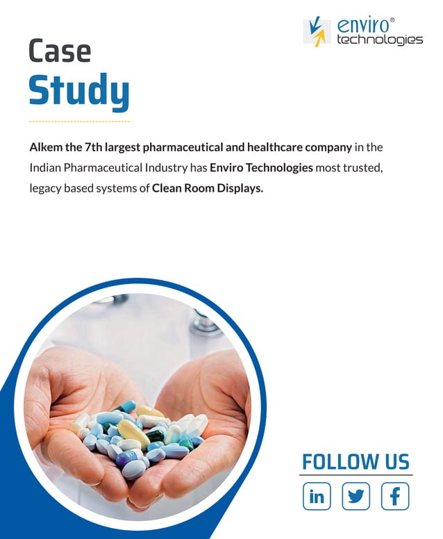 Clean Room Displays installed in ALKEM laboratories | PDF