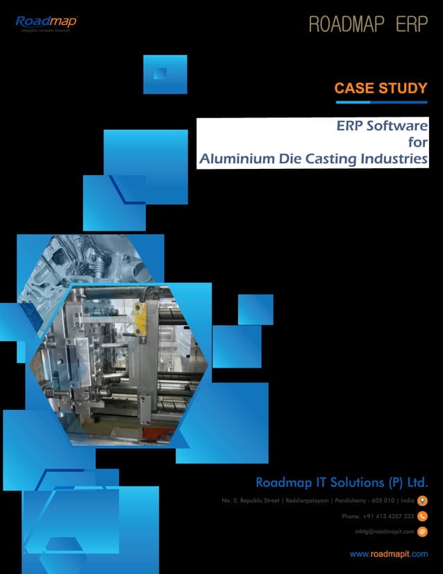 A Study of ERP Software for Aluminium Die Casting Industries | Roadmap ...