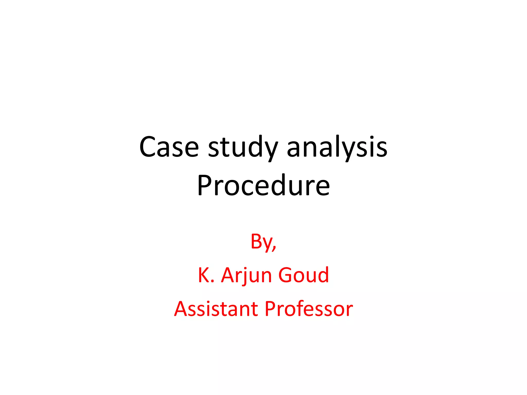 Case study analysis.ppt