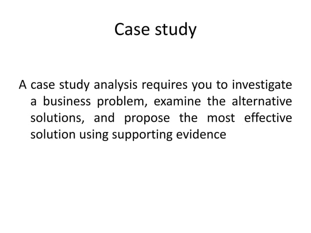 Case study analysis.ppt