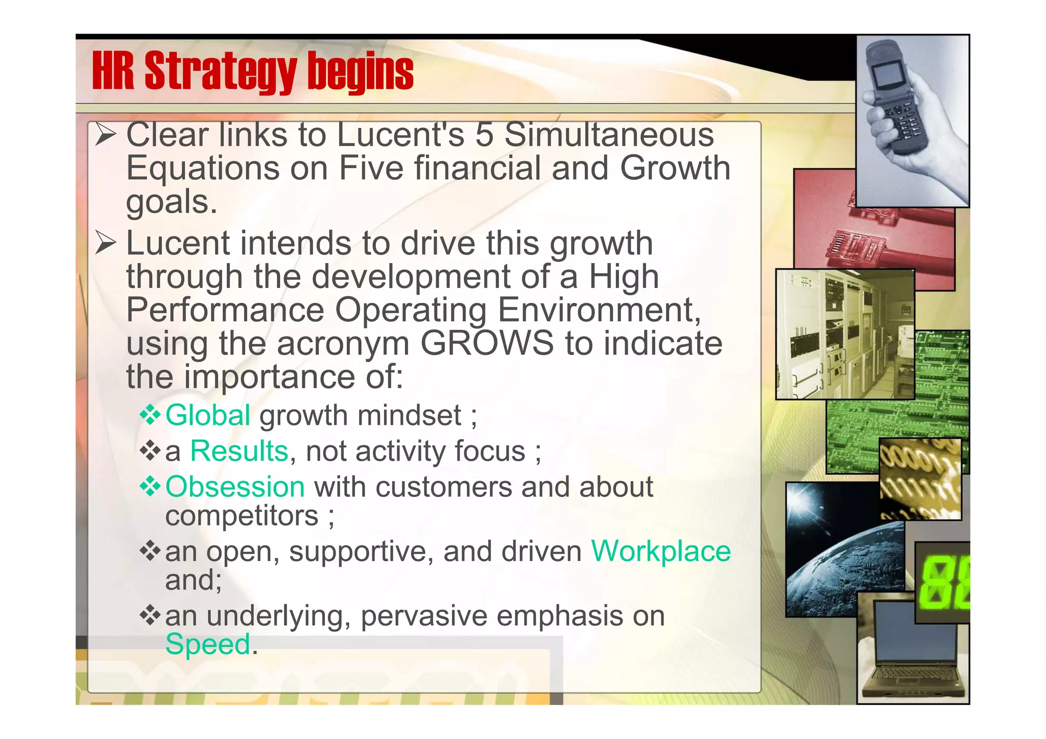 Case Study Analysis Lucent Technologies | PDF