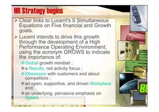 Case Study Analysis Lucent Technologies | PDF