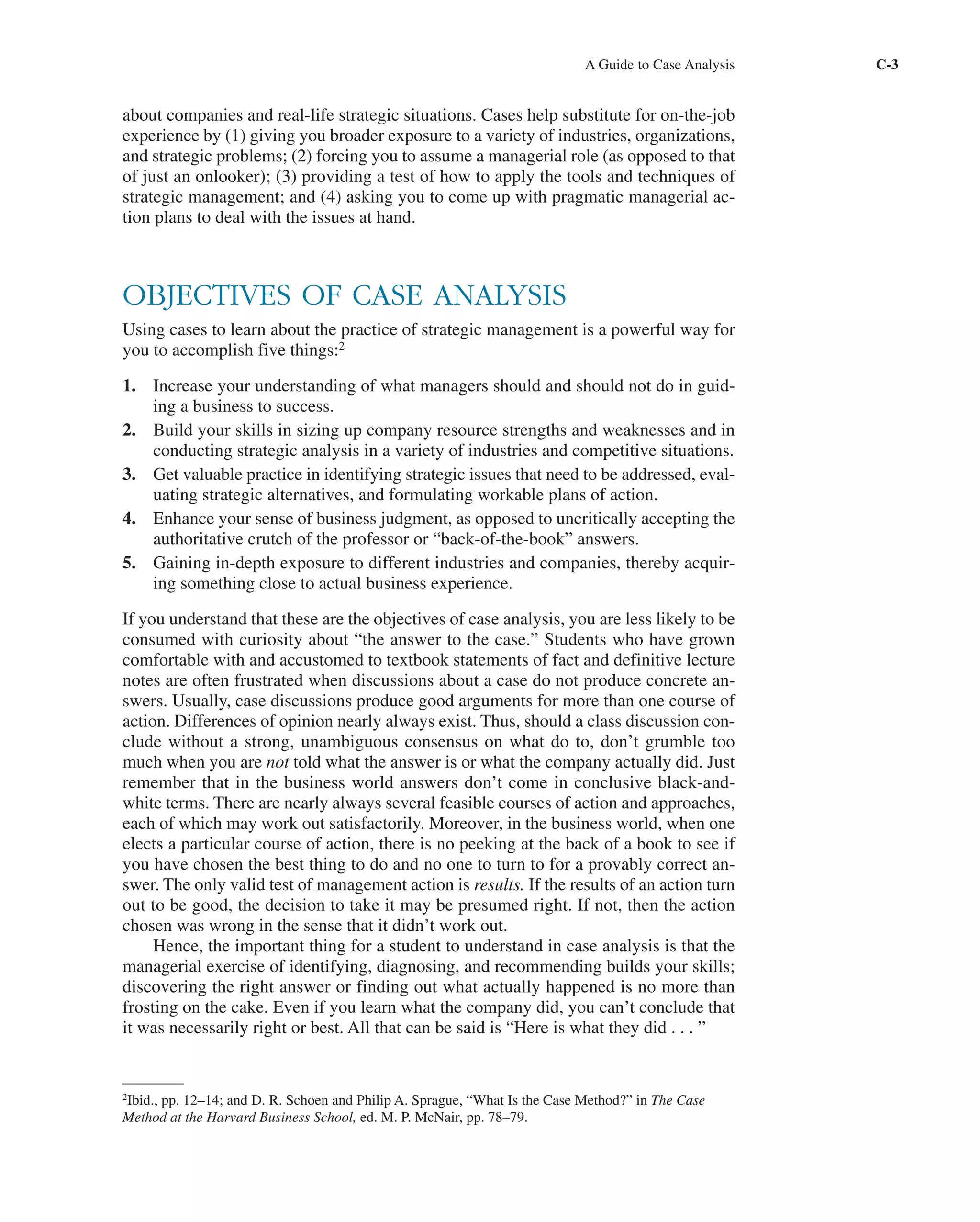 Case study analysis article | PDF