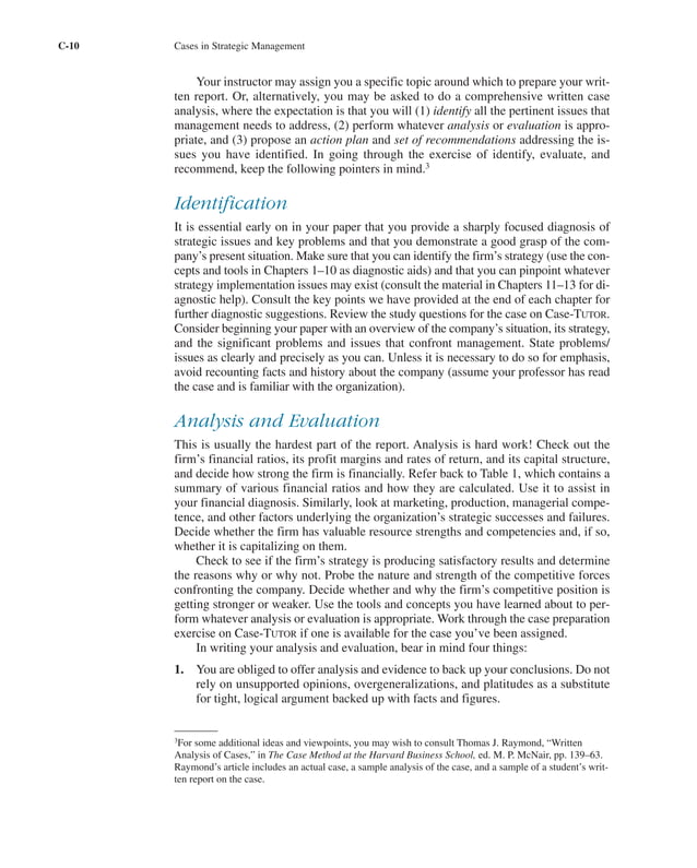 Case study analysis article | PDF