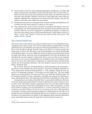 Case study analysis article | PDF