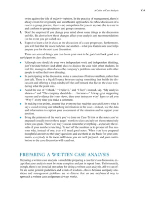 Case study analysis article | PDF