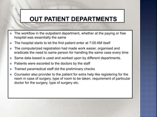 Case study analysis arvind eye care | PPTX