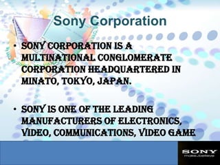 Case study analysis sony | PPTX