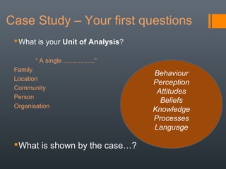 Case study and observation | PPT