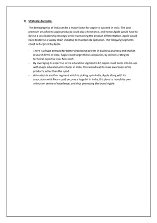Case Study Apple Inc. 2008 | PDF